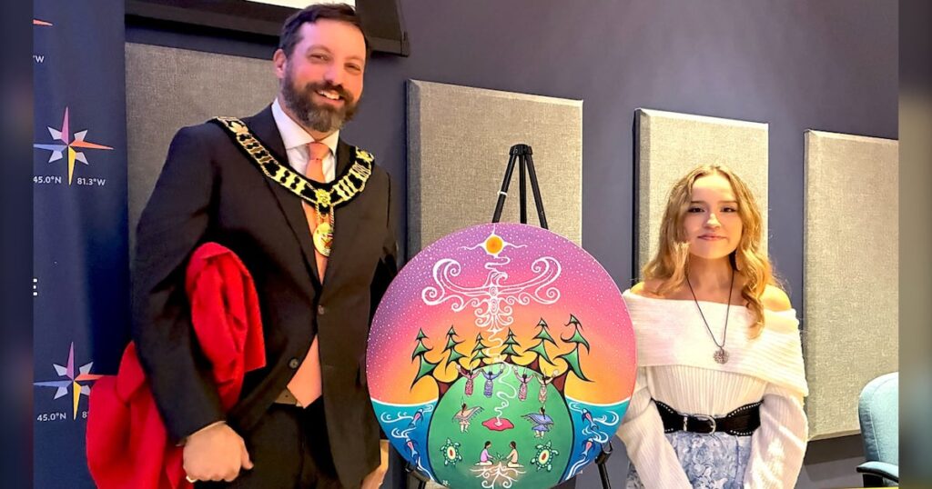 Bruce County Council Unveils First Nation Artwork Honoring Land - TECHRONY
