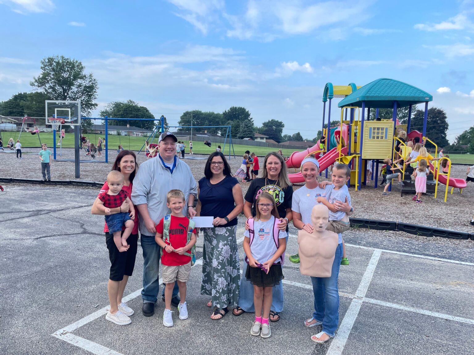 Northern Illinois CPR & First Aid Donates Funds for Playground ...