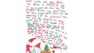 Children Share Heartfelt Letters to Santa from James Kennedy Elementary ...