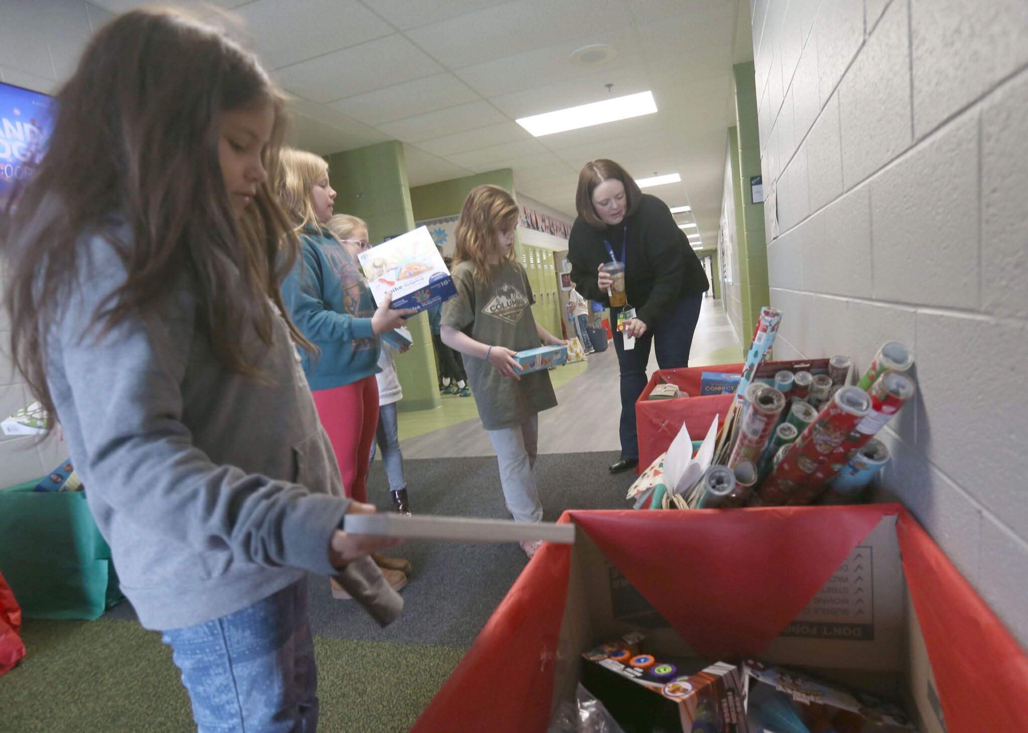 Third Graders at Dimmick School Launch 'Small School, Big Hearts' Drive ...